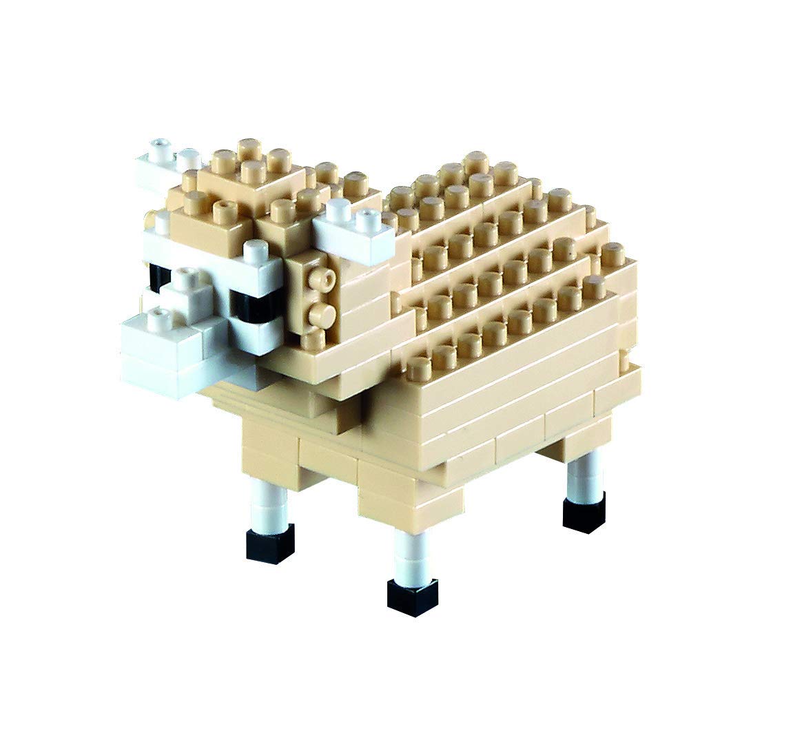 Brixies “Sheep” 3D-Motif Building Blocks (Multi-Colour) – TopToy