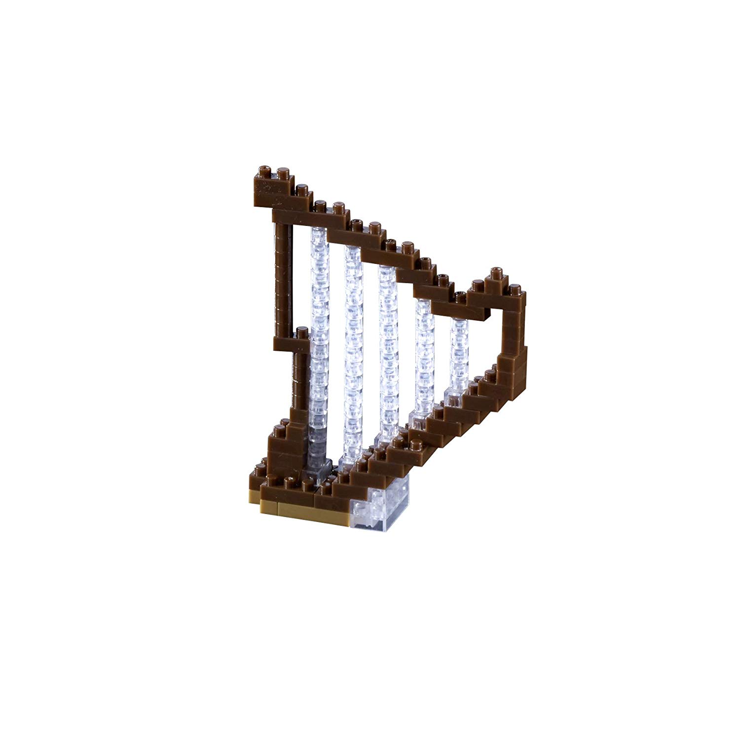 Brixies “Harp” 3D-Motif Building Blocks (Multi-Colour) – TopToy