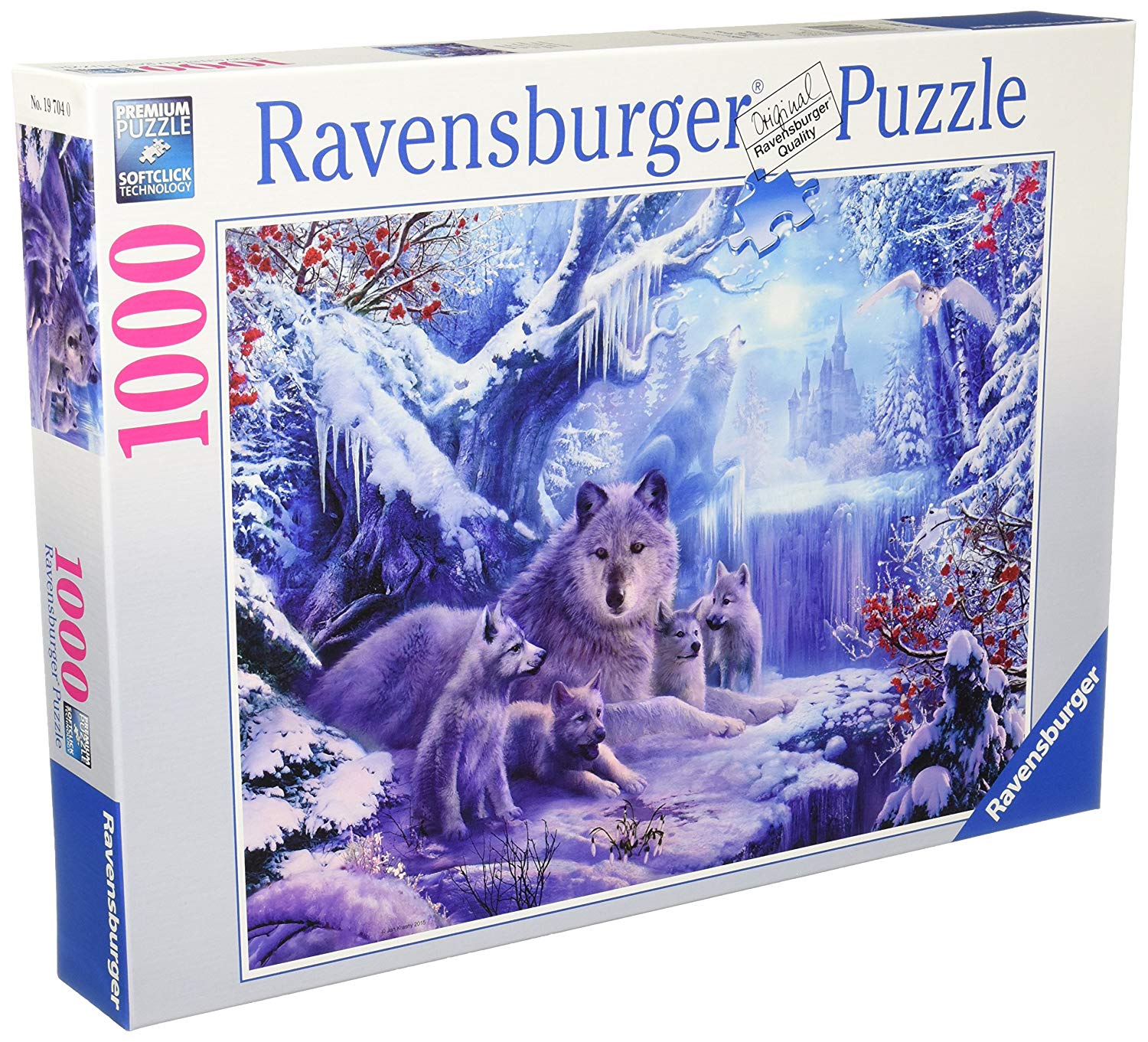 Ravensburger 19704 Winter Wolves, Yellow – TopToy