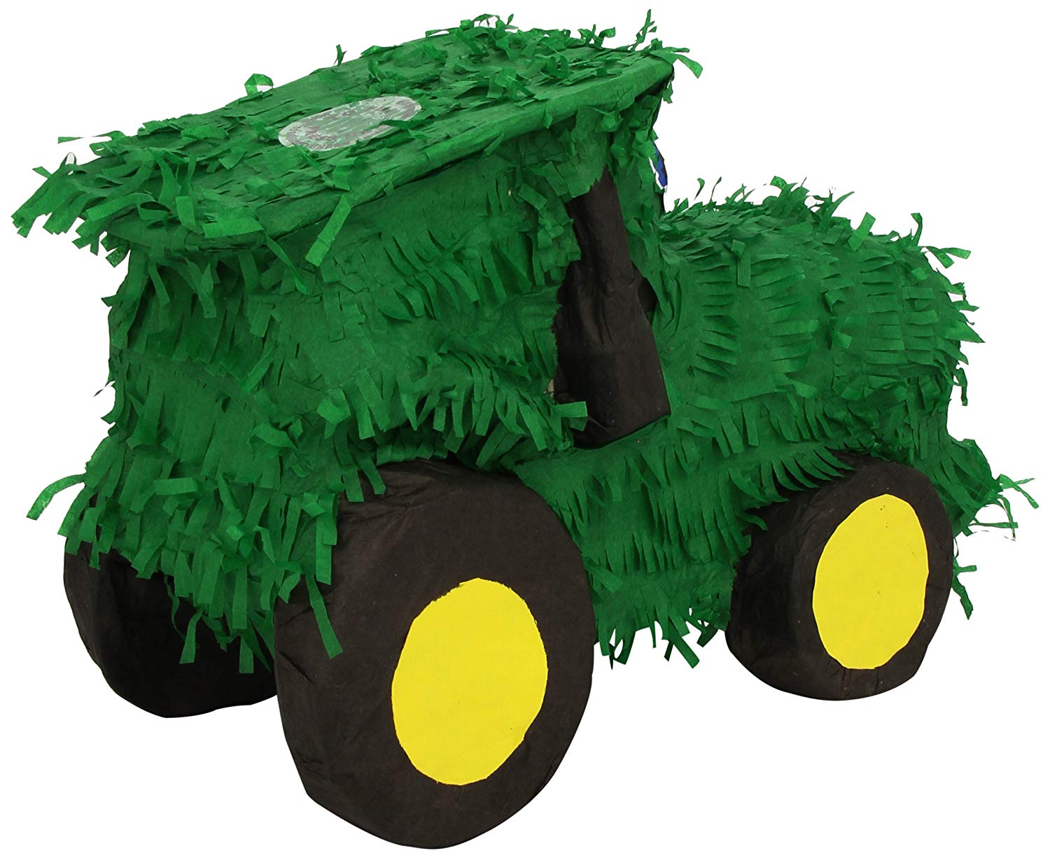 amscan P11851 Green Tractor Pinata with Cute Eyes-1 PC – TopToy