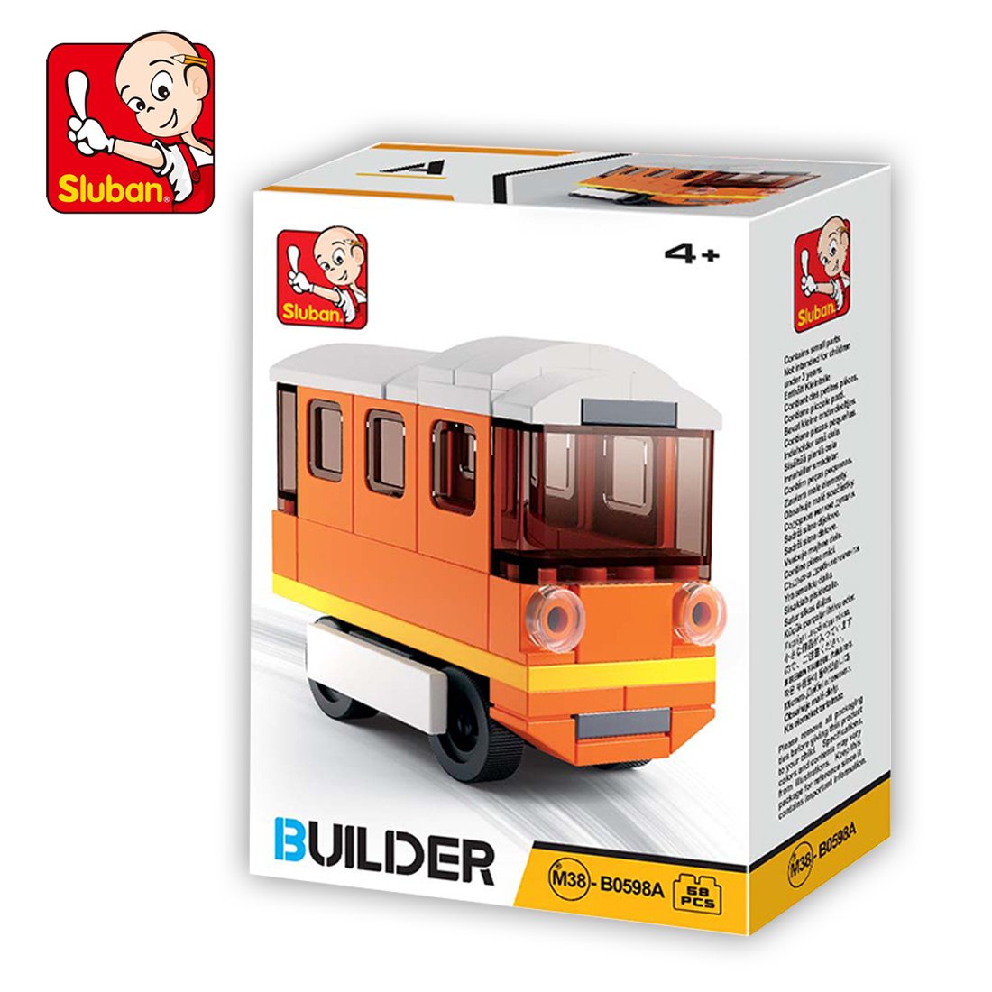Sluban M38-B0598 Builder-8 Pcs. in One Display, Multi-Colors – TopToy