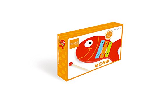 Scratch Fish Xylophone (Multi-Colour) – TopToy