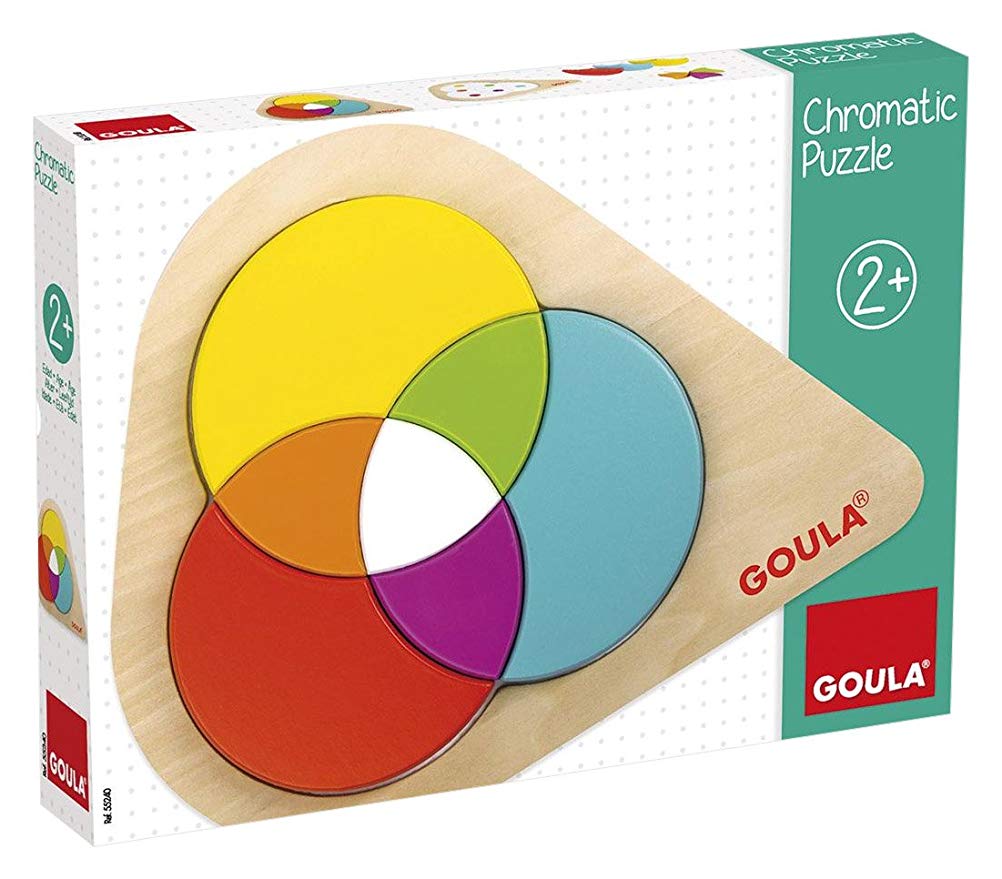 Goula Chromatic Wooden Puzzle (7-Piece) – TopToy