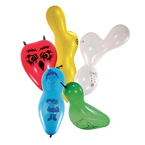 amscan Assorted Shape Latex Party Balloon Decoration-6 Pcs – TopToy USA