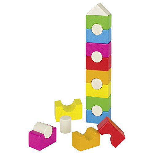Goki 58587 Rainbow House Stacking Tower Toy – TopToy