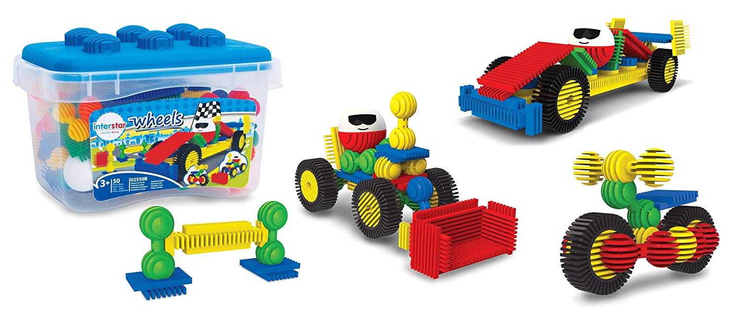 Interstar Wheels 50 Piece Construction Set – TopToy
