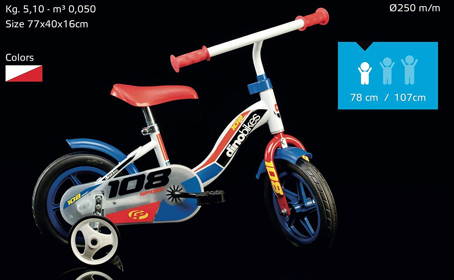 Dino Bikes 108L-0506 Boy’s 10 Inch Bike – TopToy