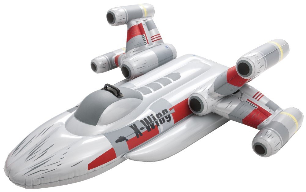 Bestway Star Wars X-Fighter Inflatable Rider Toy – White – TopToy