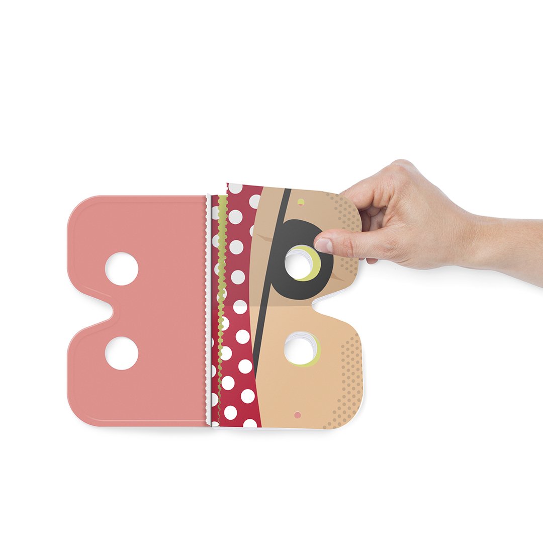 Fancy Dress, Book of Party Masks, 30 tear-out paper masks, Book of ...