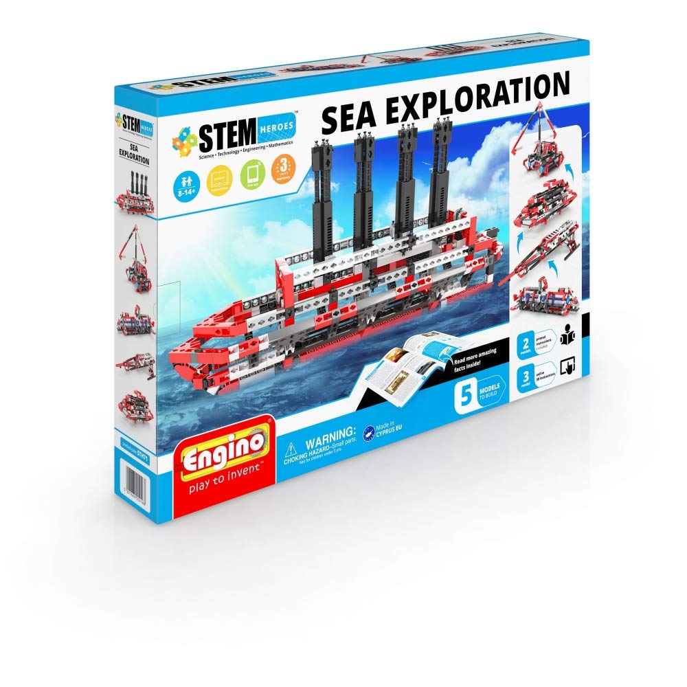 Engino – STEM Heroes Toys | Learning About: Sea Exploration – Building ...