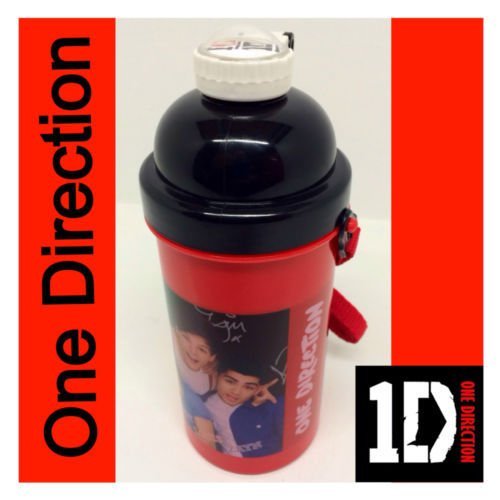 One Direction 500 ml Pop Up Bottle, Red – TopToy