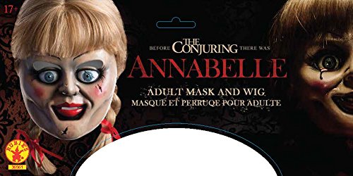 Rubie’s Official Annabelle Mask with Hair – The Conjuring Horror Film ...