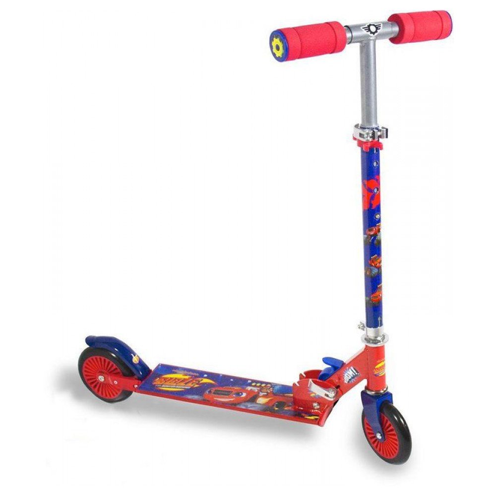 Blaze and the Monster Machine Blaze 2112 2 Wheel Scooter – TopToy