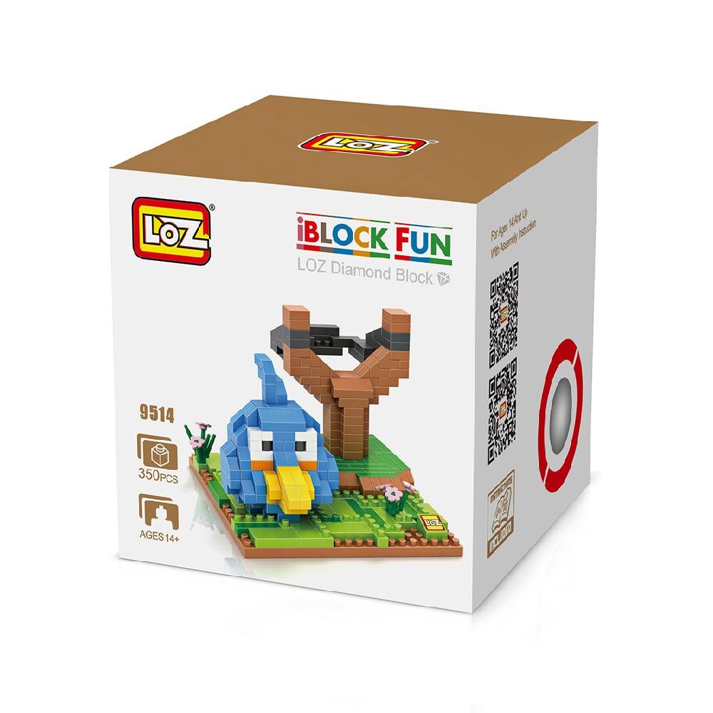 iBlock Fun Building Blocks – Miniature Loz – Blue Bird – TopToy