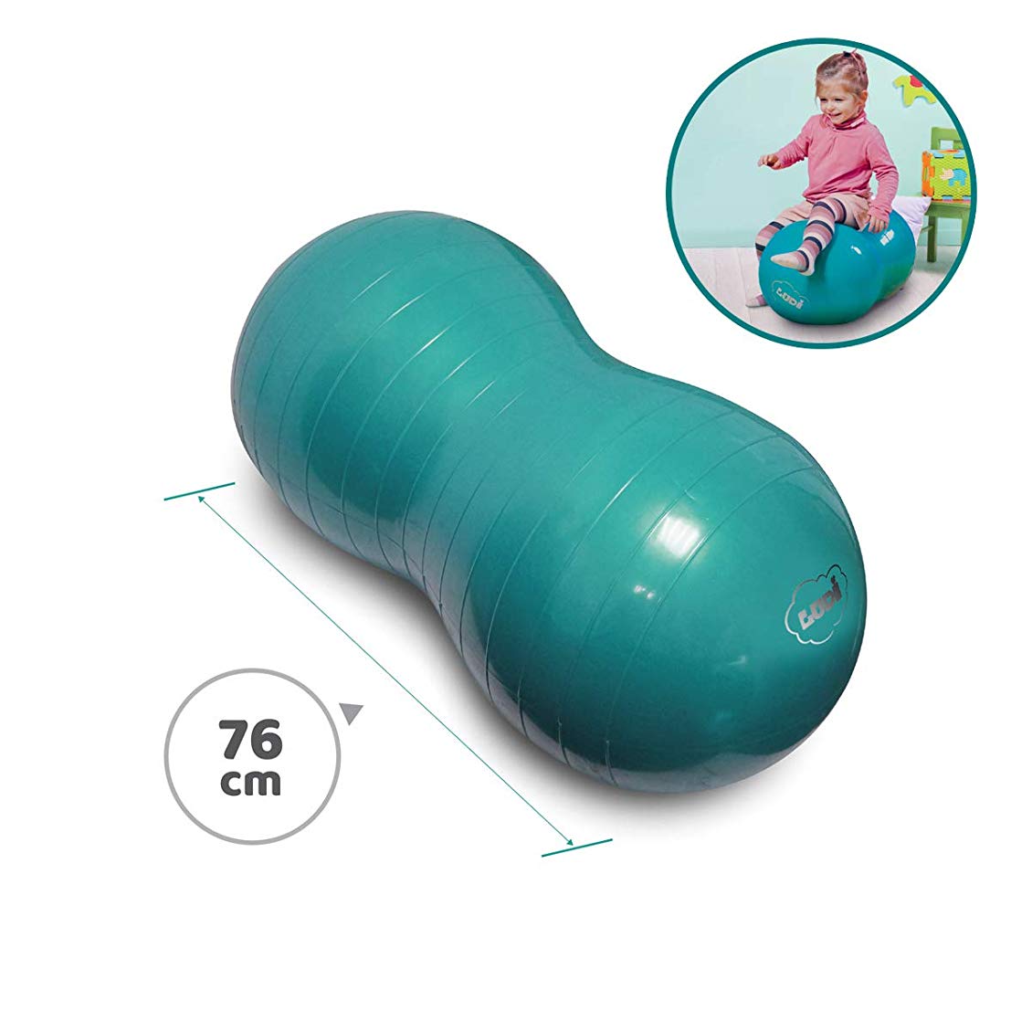 LUDI Oval Exercise Ball – TopToy