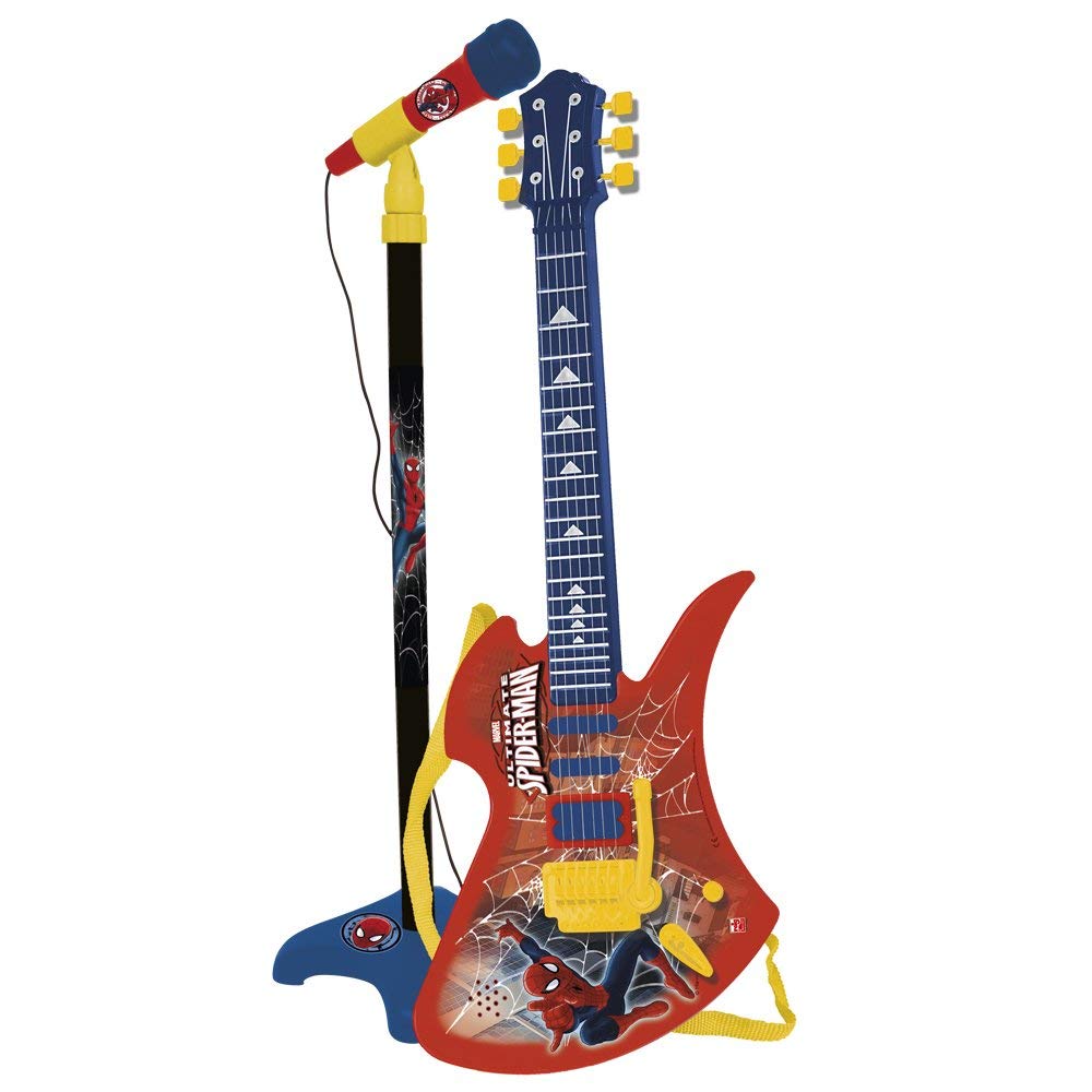 REIG Ultimate Spider-Man Guitar and Microphone – TopToy