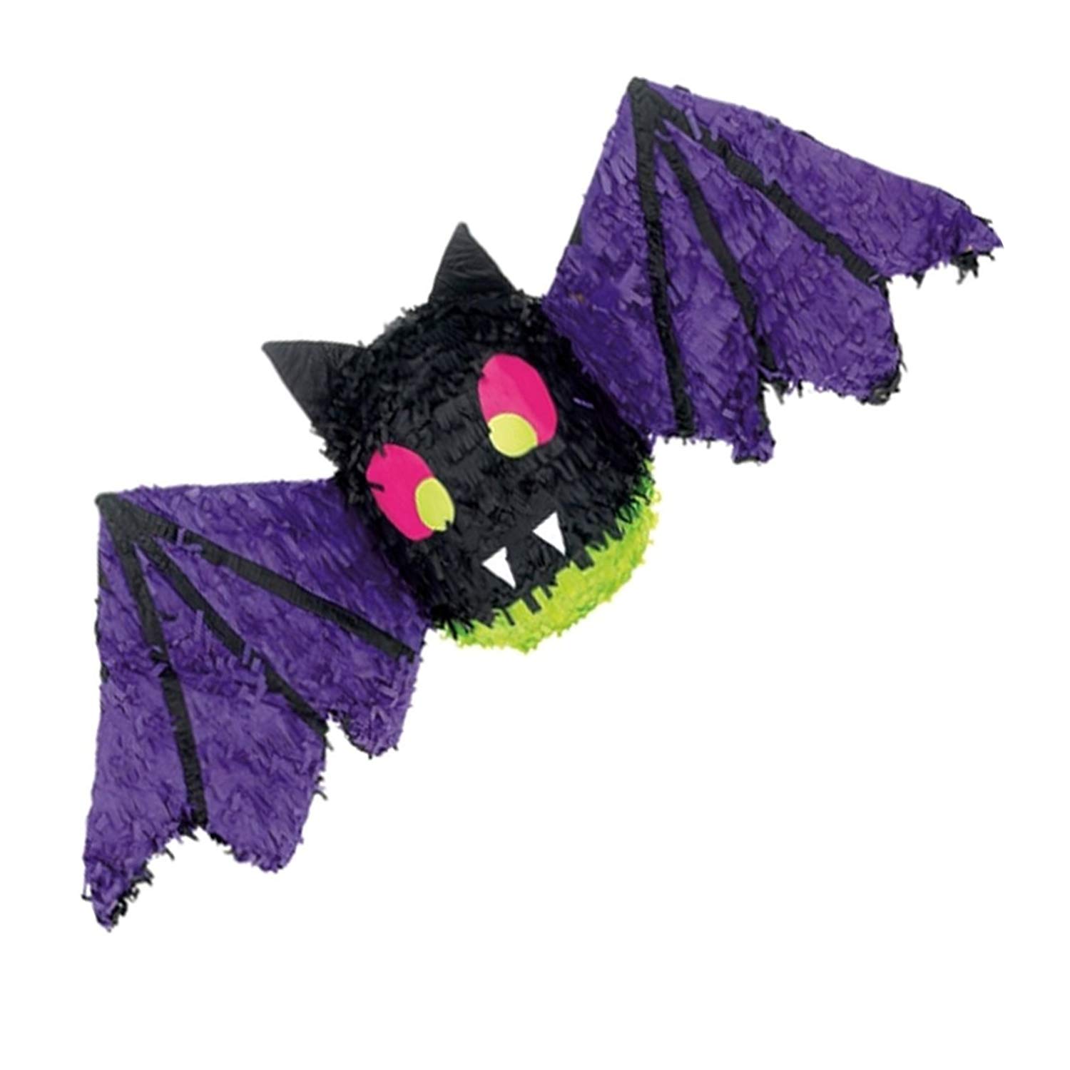 amscan 10115922 Purple Winged Bat Pinata – 1 PC – TopToy