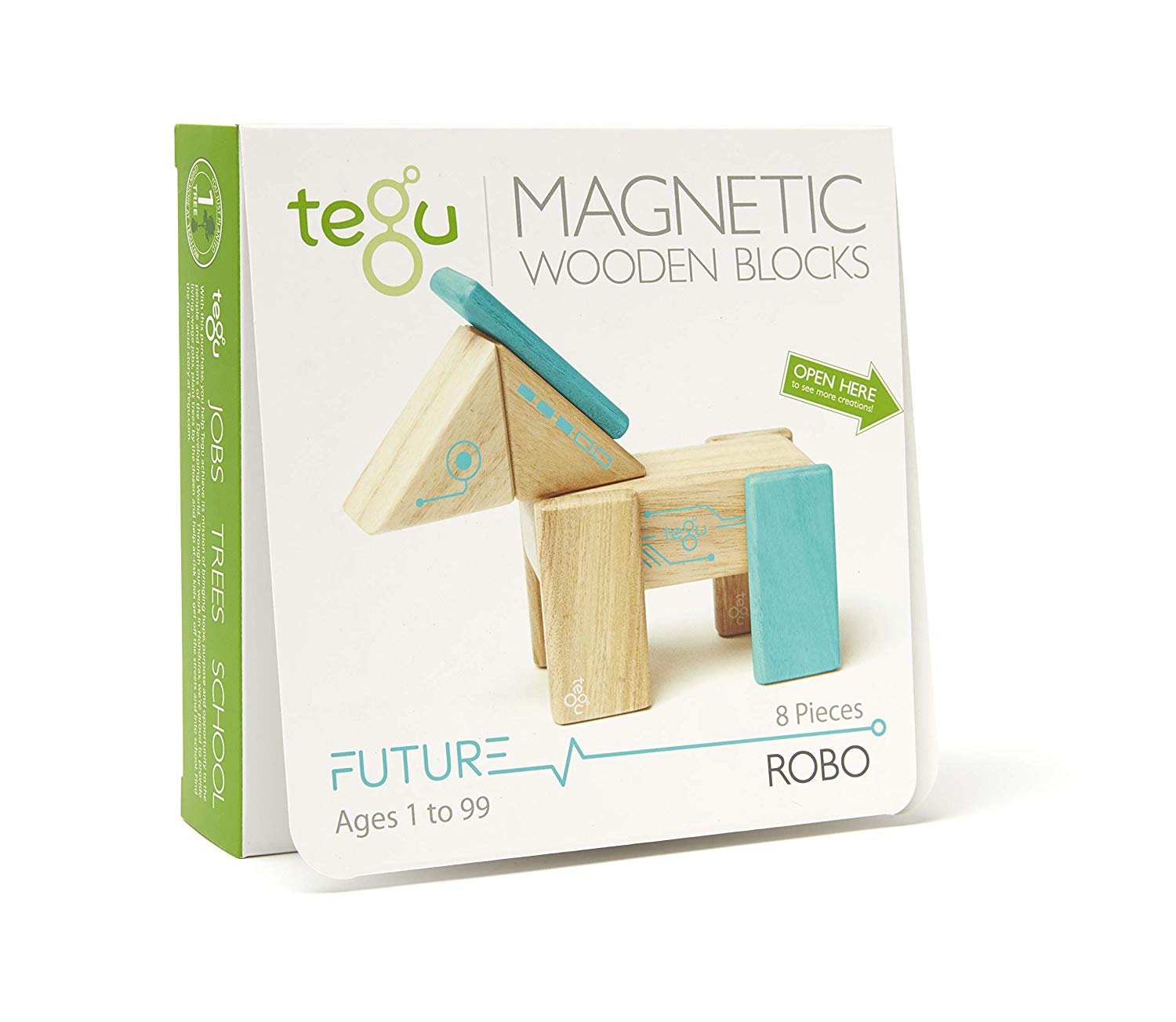TEGU 324947 Magnetic Blocks, Multi-Colour – TopToy