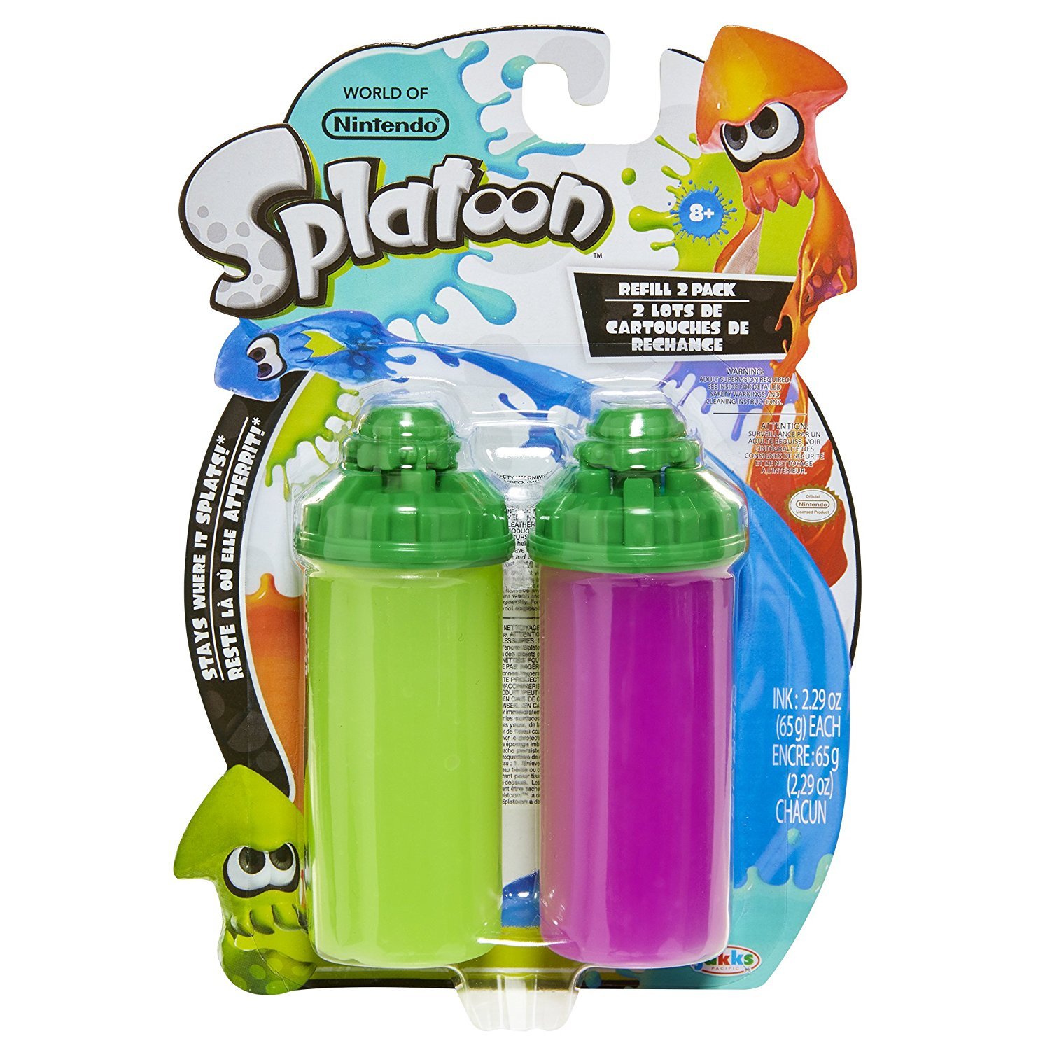 World of Nintendo Splatoon Splatter Shot Refill – TopToy