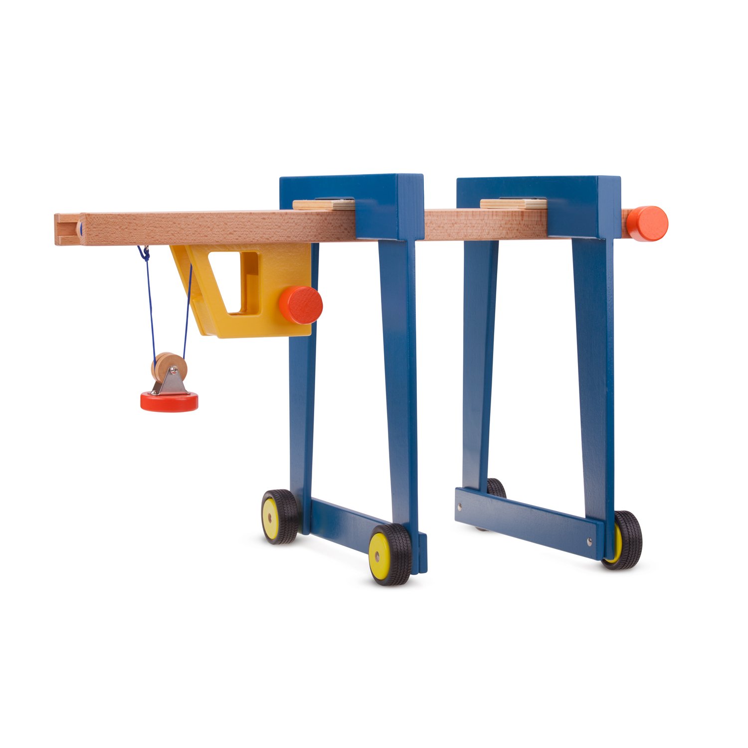 New Classic Toys ref 0930 Toy Container Crane with Wheels – TopToy
