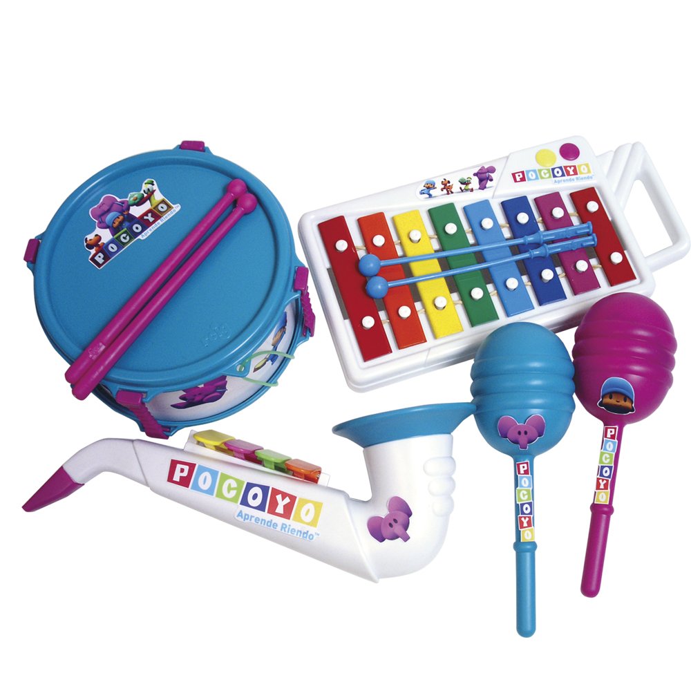 REIG Pocoyo Xylophone/ Drum/ Saxophone and Maracas Set – TopToy