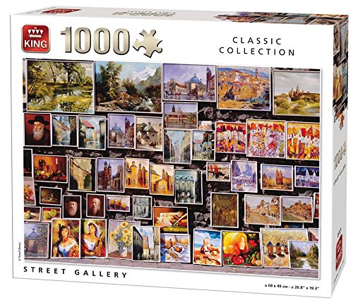 King KNG05121 Classic Street Gallery Puzzle (1000-Piece) – TopToy