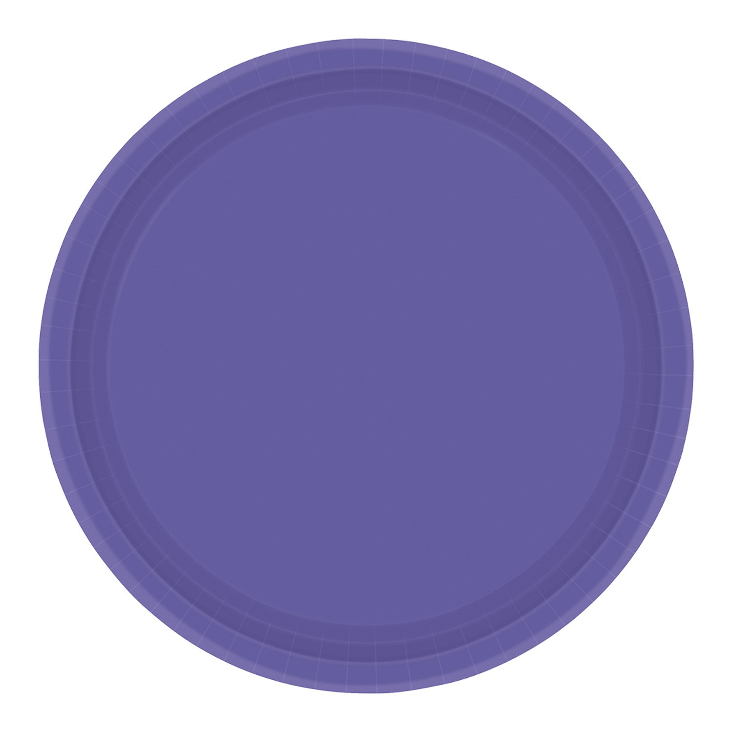 Amscan International 55015-106 23 cm New Purple Paper Plates – TopToy