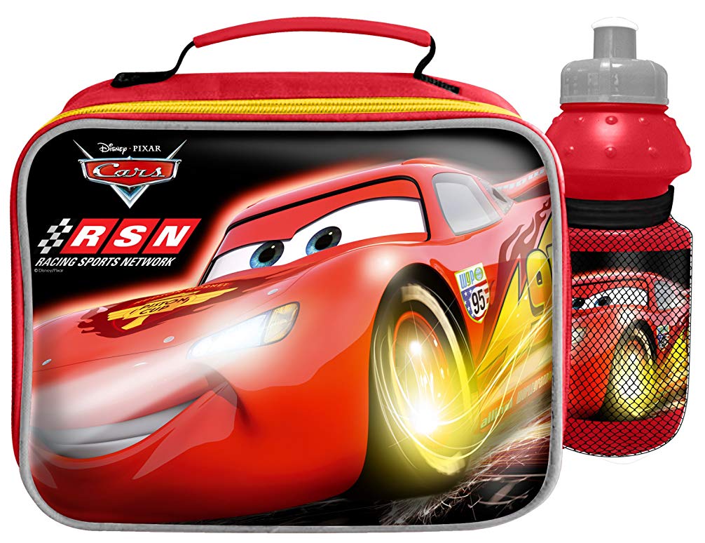 Stamp Disney Cars Isotherm Lunch Bag with Bottle – TopToy