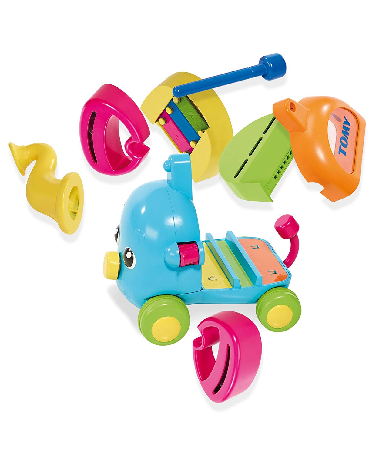 TOMY Toomies Jumbo’s Jamboree Elephant Shape Sorter, Baby Musical Toy ...