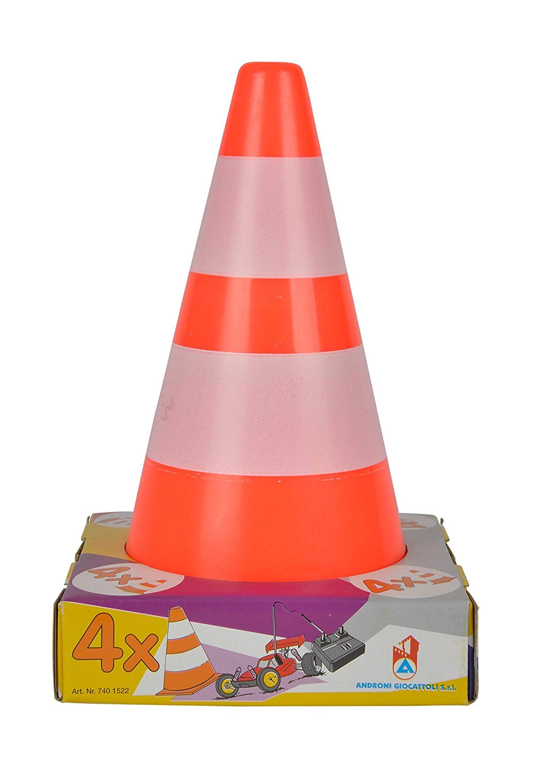 Siva Toys 261831 Siva ”Pylons 4 Pcs. ”, Multi Colour – TopToy