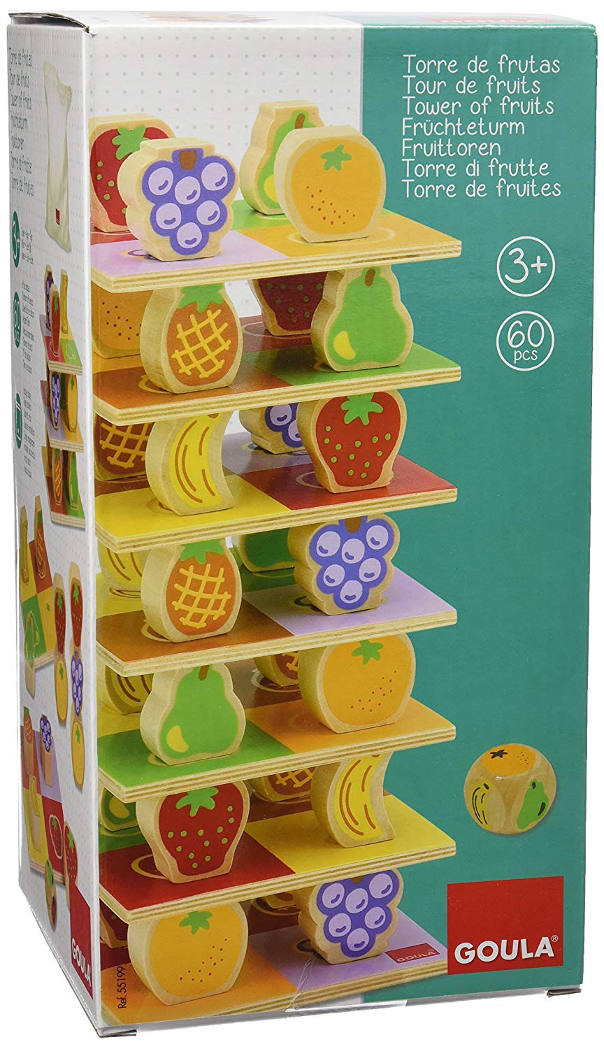 Jumbo Tower of Fruits Game – TopToy