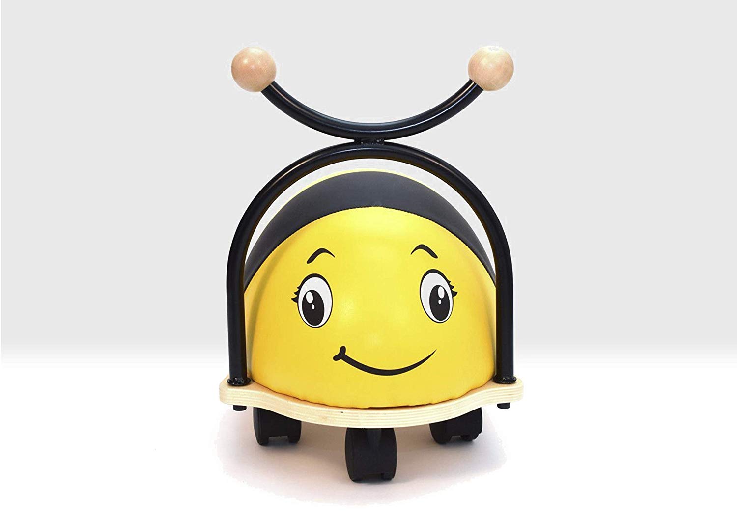 Bumblebee Balance Bug Ride On Bee Toy Wooden Base with Foam and Wipe ...