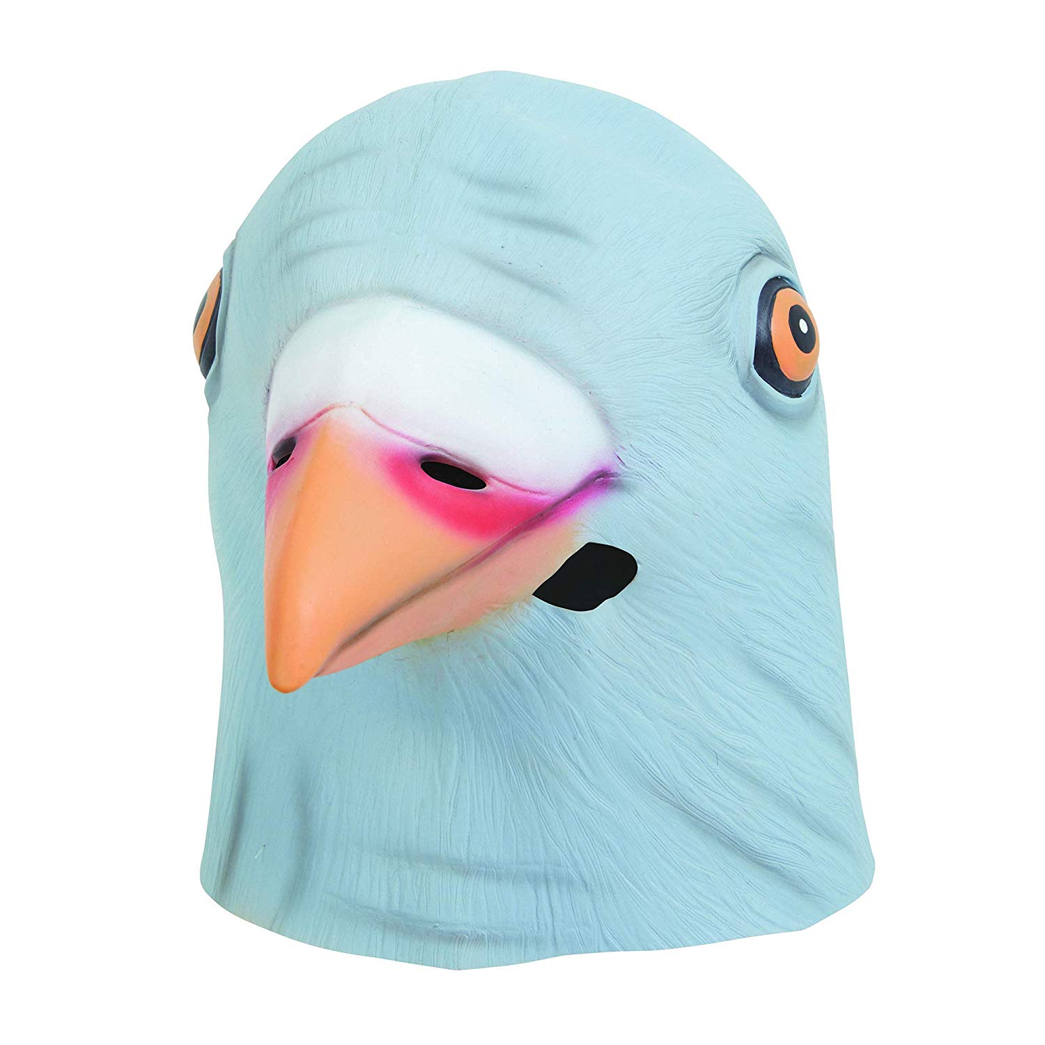 Bristol Novelty BM550 Pigeon Mask Latex, Men, Women, Grey, One Size ...
