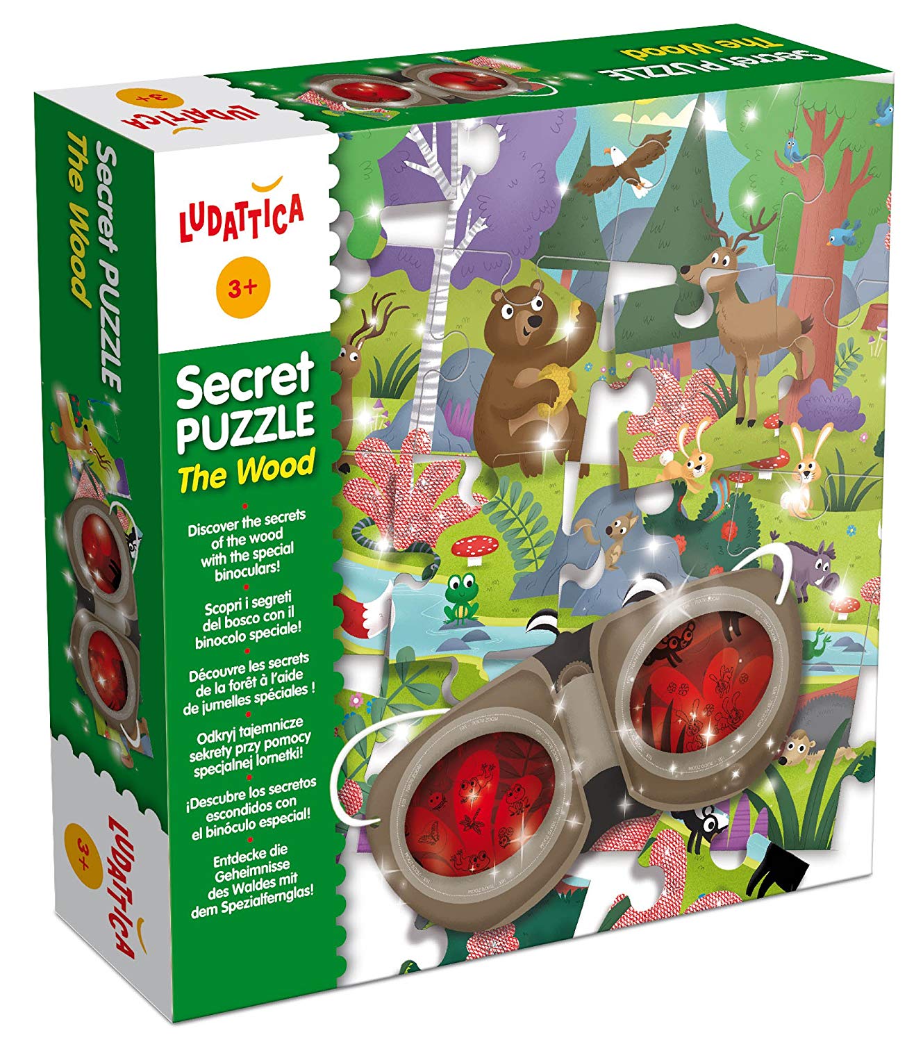 Lisciani puzzle 47017 – Classic – ludattica – Secret – The Drill – 24 Pieces – TopToy