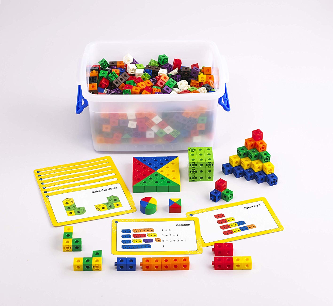 edx education 54009 Linking Cube Classroom Set, 2 cm (Pack of 500) – TopToy