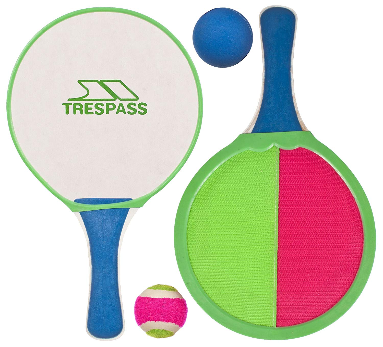Trespass Prodigy, Multi, Paddle Bat and Ball Toy, Multicolour – TopToy