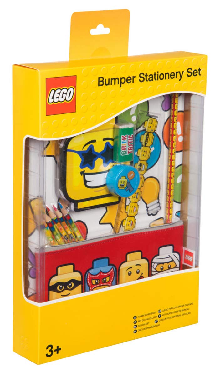 Sambro 6436 Lego Bumper Stationery Set in Card Box, Multi Colour – TopToy