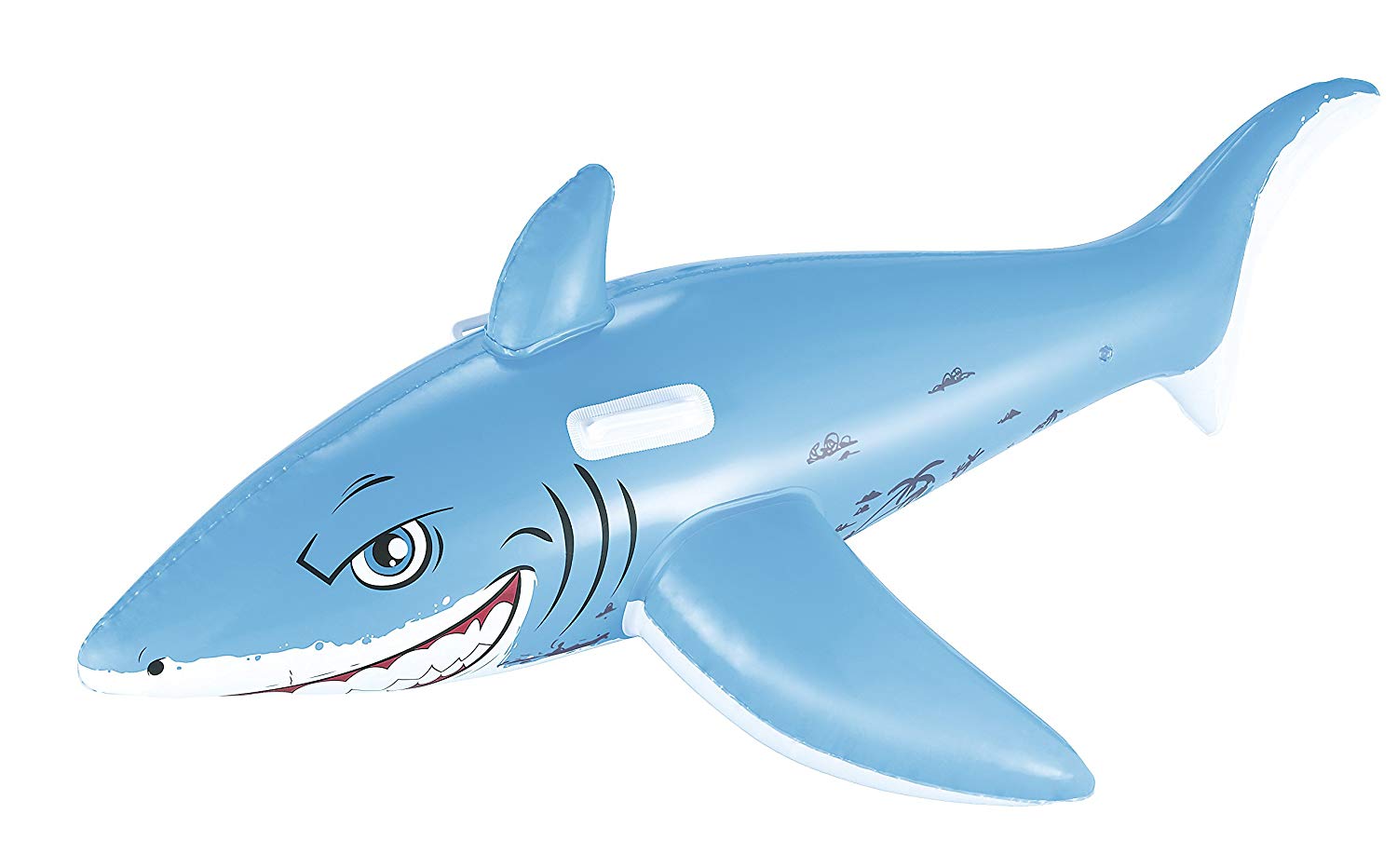 Bestway 41032E Inflatable Pool Float, Shark Ride on Lilo Lounger – TopToy