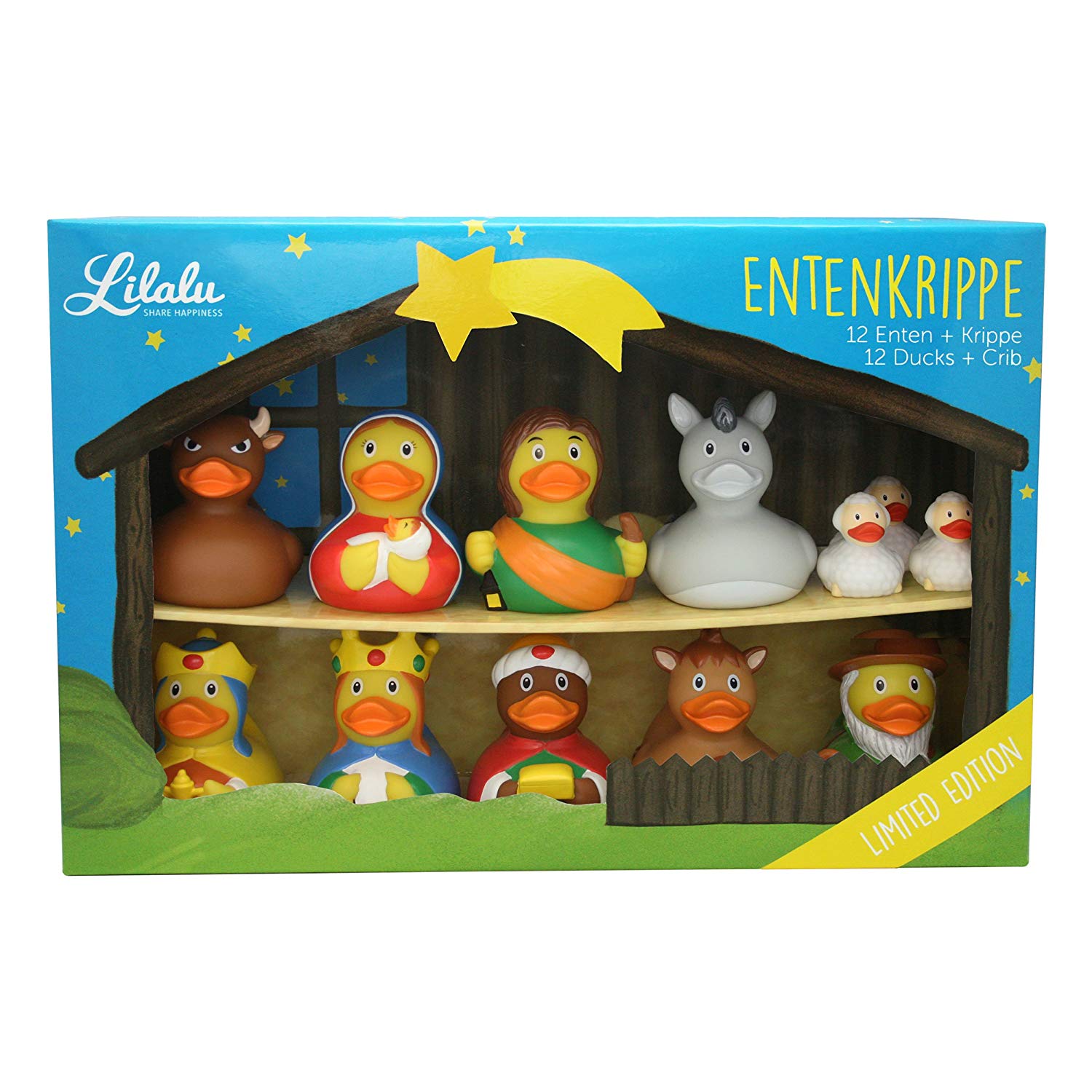 Lilalu Duck Nativity Scene-Design, Various, Standard – TopToy