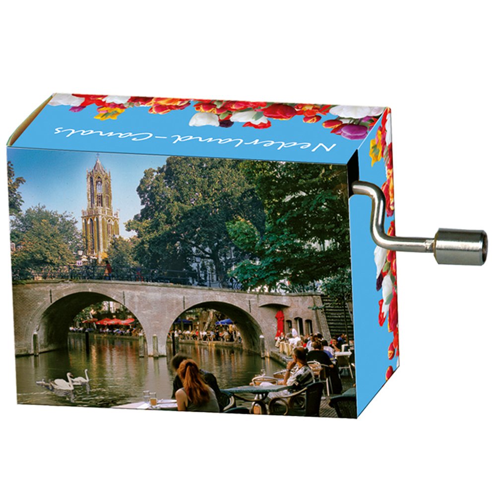Fridolin 99131 “Tulpen Aus Amsterdam/Holland Bridge Music Box – TopToy