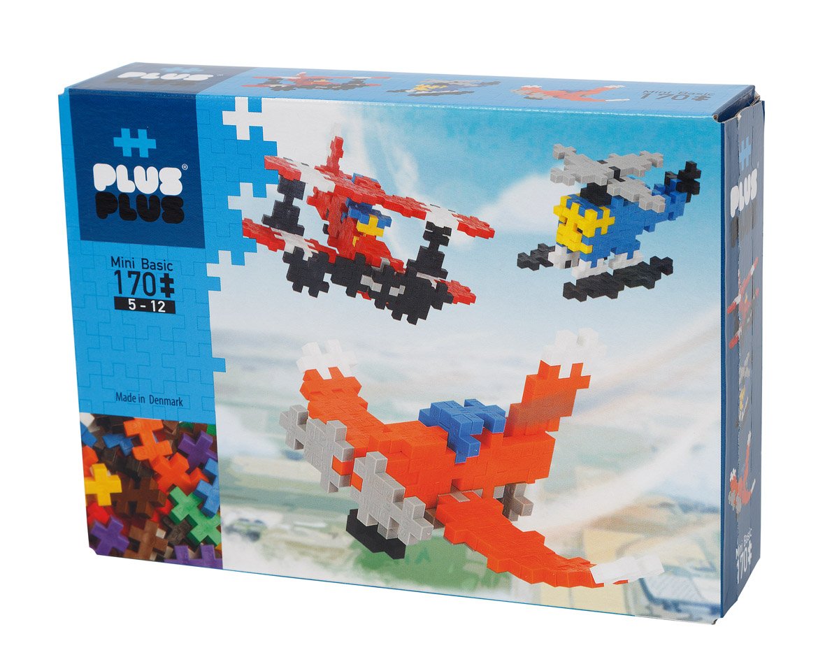 Plus-Plus Airplanes and Helicopters Building Set – TopToy