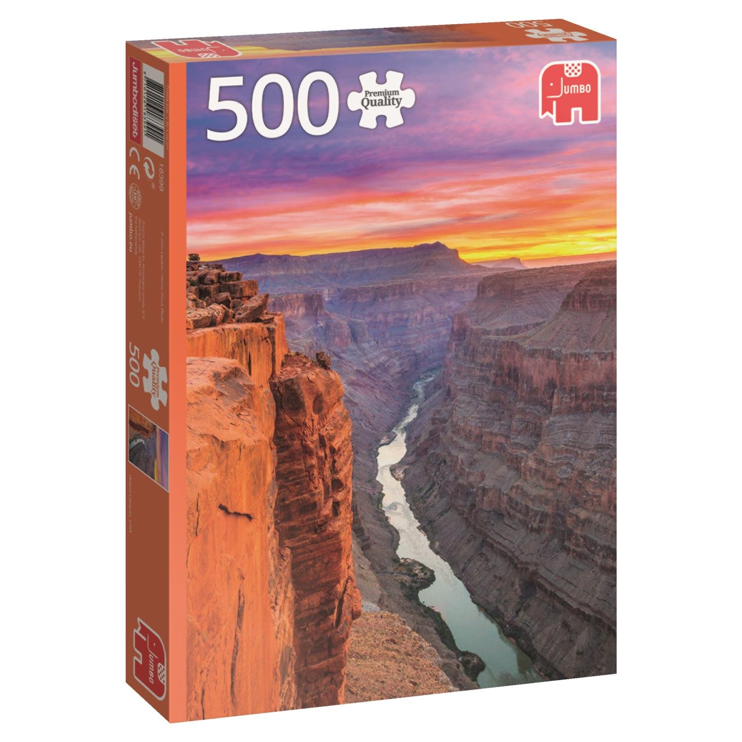 Jumbo 18399 Premium Puzzle Collection ‘Grand Canyon, USA’ 500 Piece ... Jumbo 18399 Premium Puzzle Collection ‘Grand Canyon, USA’ 500 Piece ...