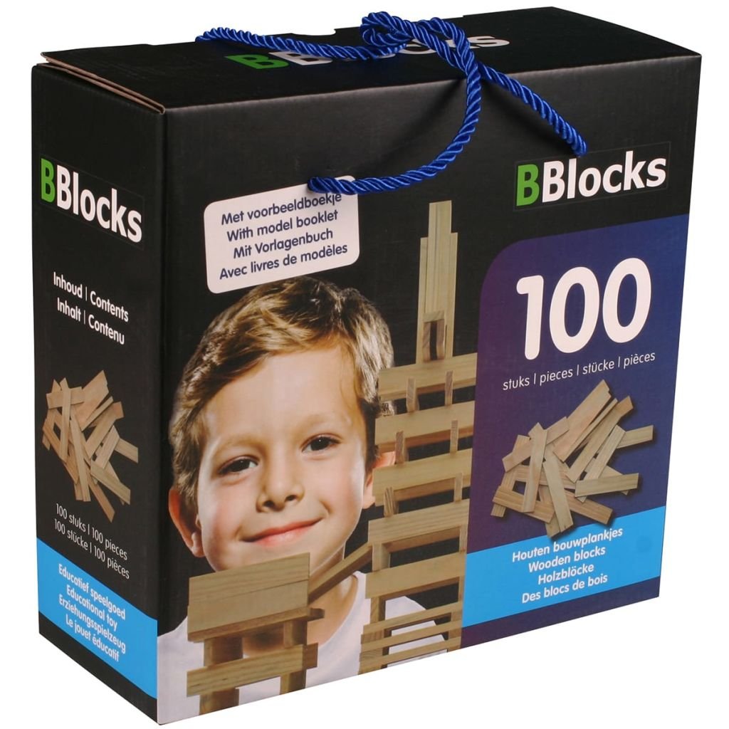 BBlocks BOUWPLANKJES 100 DLG – – TopToy