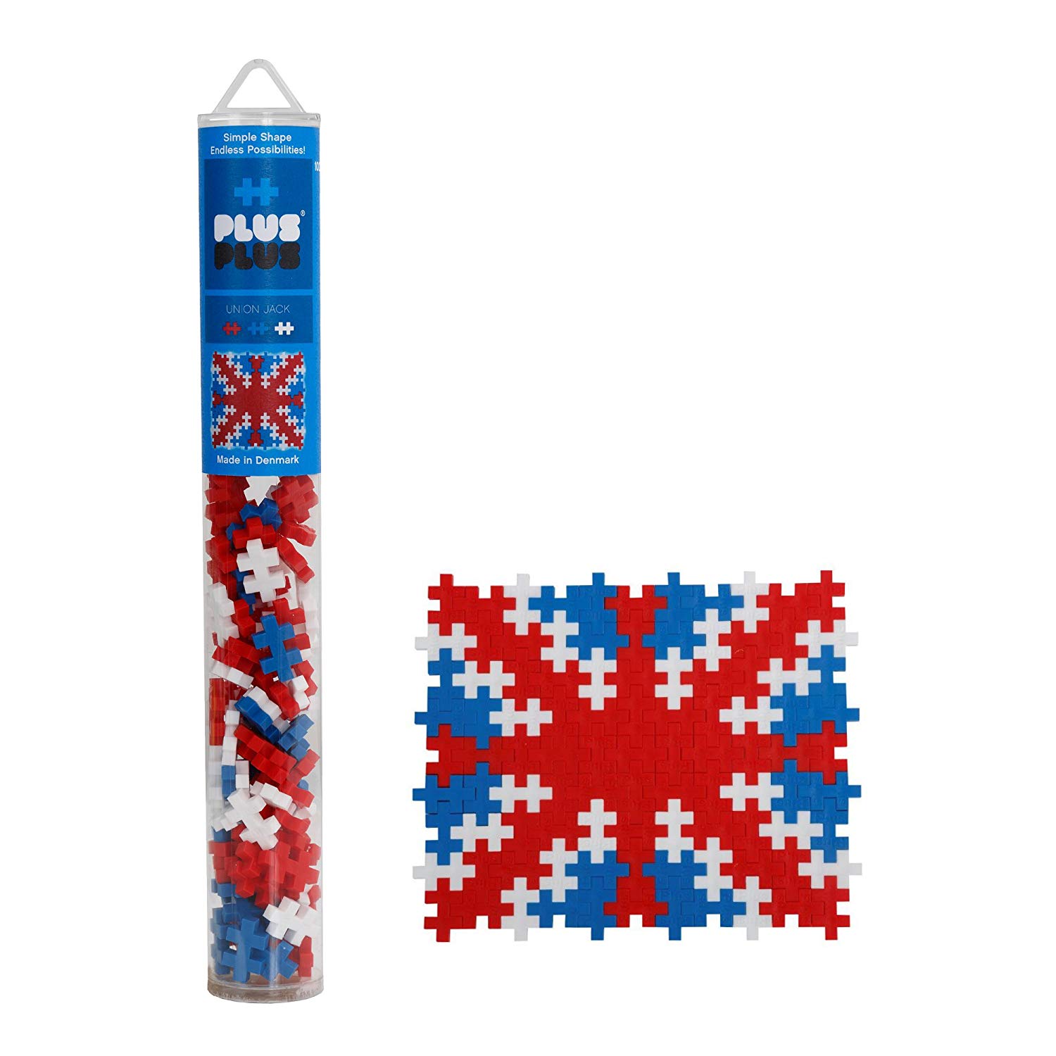 Plus-Plus Union Jack Tube Building Set – TopToy