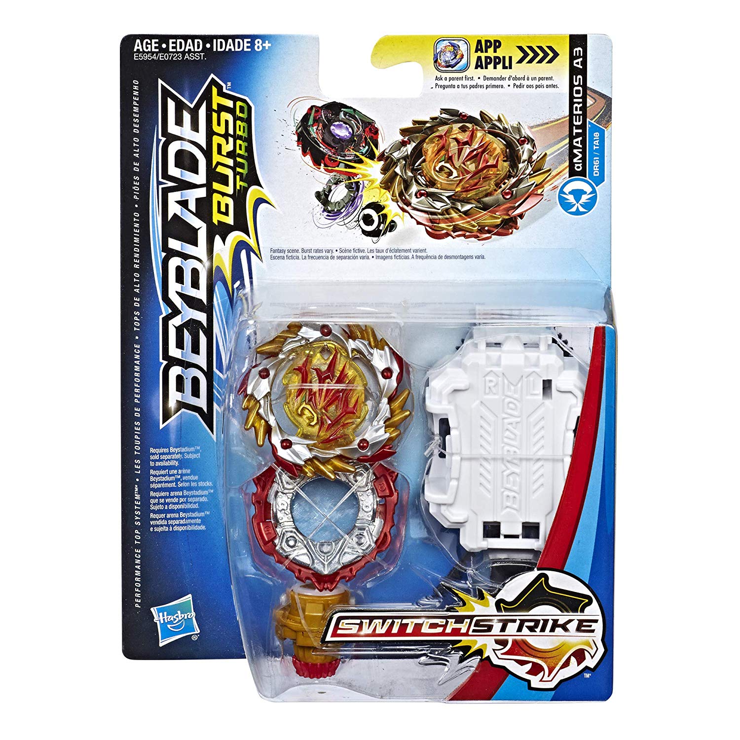 BEY BLADE SwitchStrike Beyblade Amaterios A3, E5954ES0 – TopToy