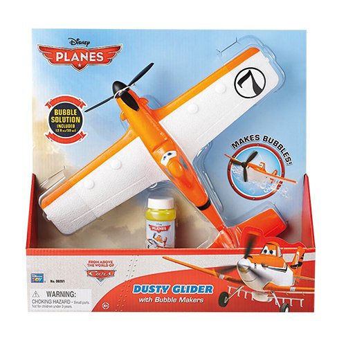 Mondo 25124 – Dusty – Foam Glider Airplane with Bubble Rings – TopToy