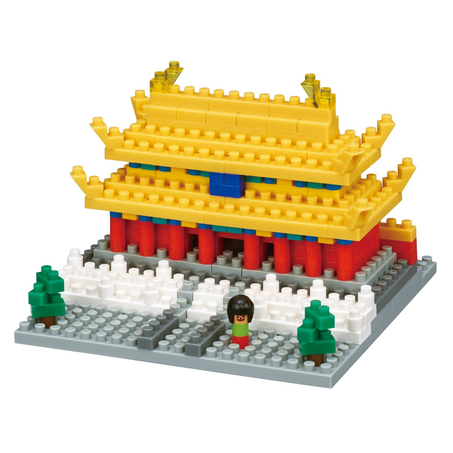Nanoblock-nanoblock-NBH-145-Sights to See Series The Forbidden City Toy ...