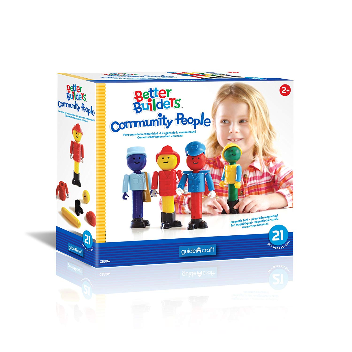 GuideCraft Better Builders Community People Building Set (Multi-Colour ...