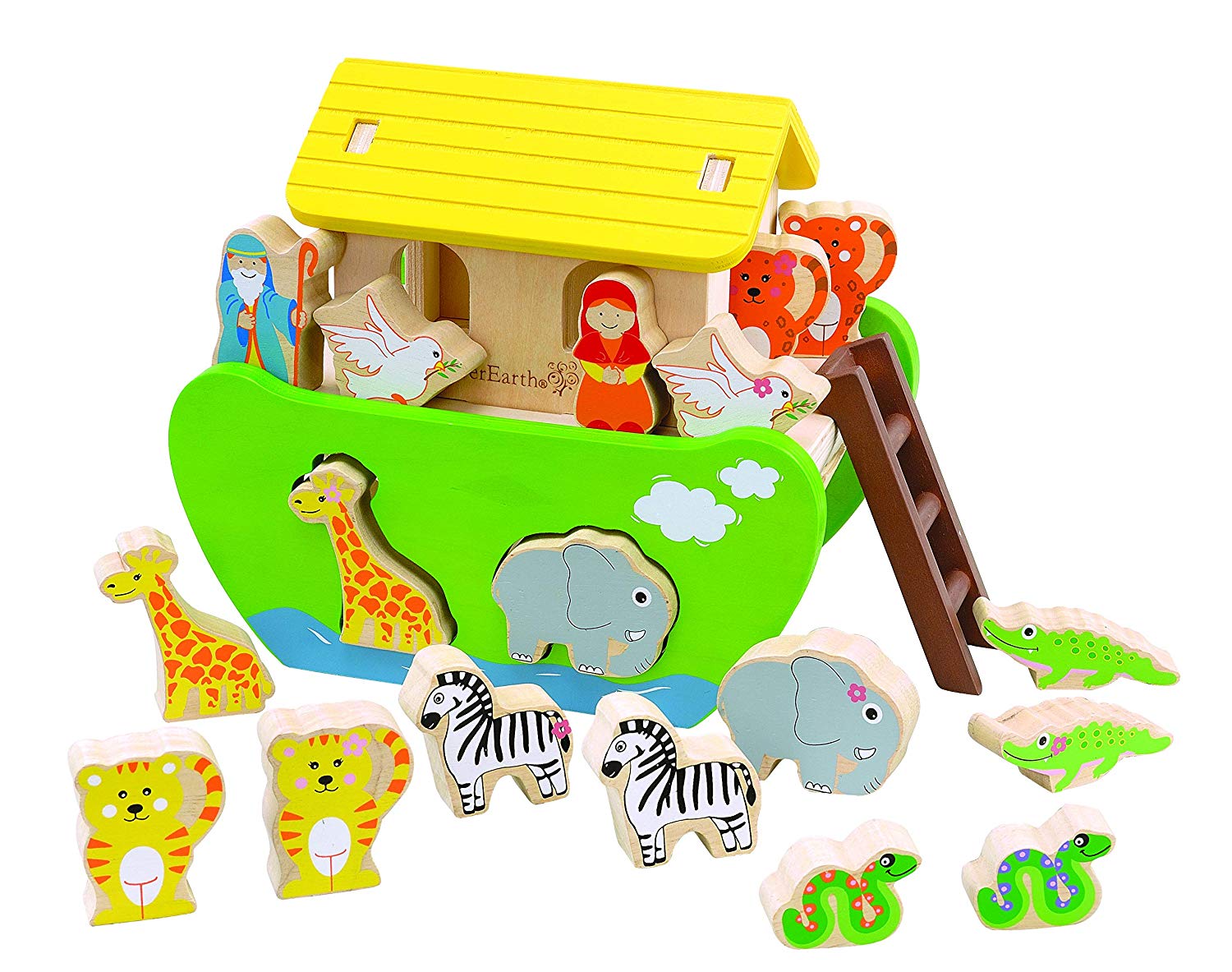 Noahs Ark Shape Sorter (LARGE) by EverEarth EE32686 – TopToy