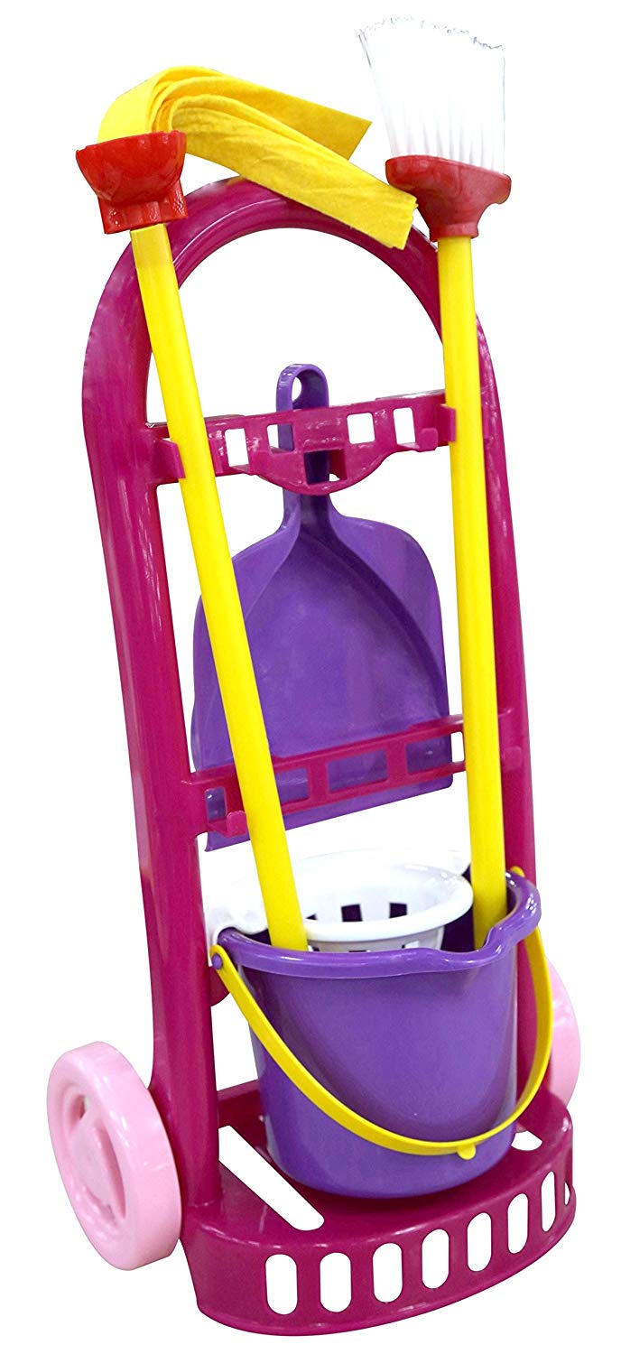 Polesie 44747 Cleaning Trolley-Play Set Toys, Multi Colour – TopToy